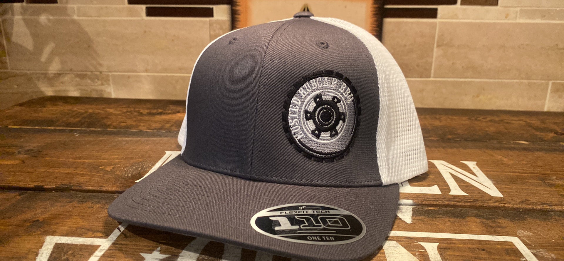 Grey SnapBack Hat | Rusted Hubcap BBQ LLC
